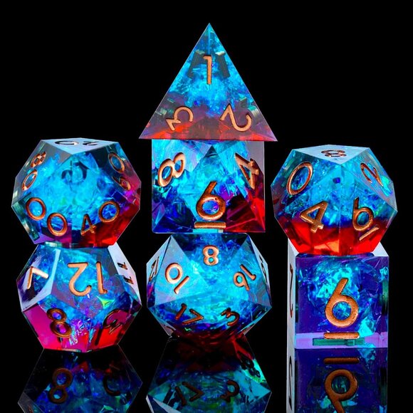 Other | Sharp Edge Dnd Dice Set Handmade 7 Accessories Dice For ...